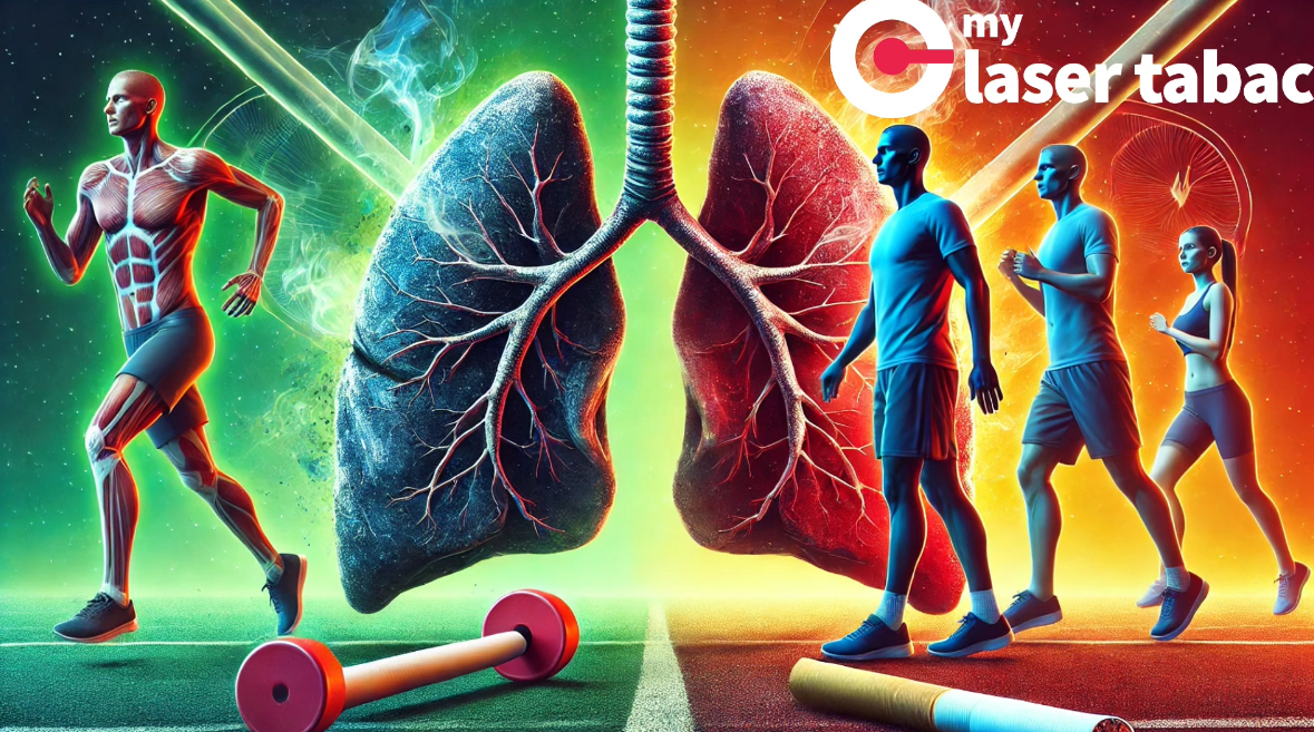 How does smoking affect athletes' physical performance? - My Laser Tabac