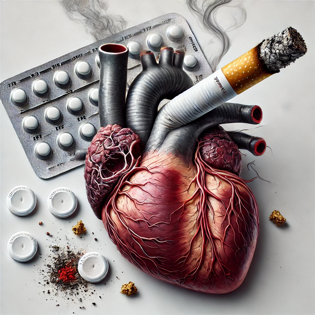 Why does smoking increase the risks associated with the contraceptive ...